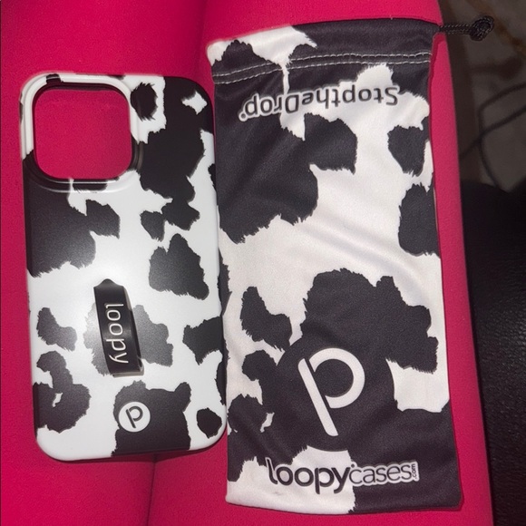 Loopy Case | Cell Phones & Accessories | Loopy Black And White Cow ...